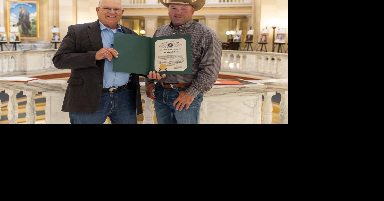Grego Recognizes Joe Mack McAlester | News | mcalesternews.com