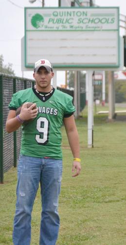 Caleb Hays leads in Quinton | Local Sports | mcalesternews.com