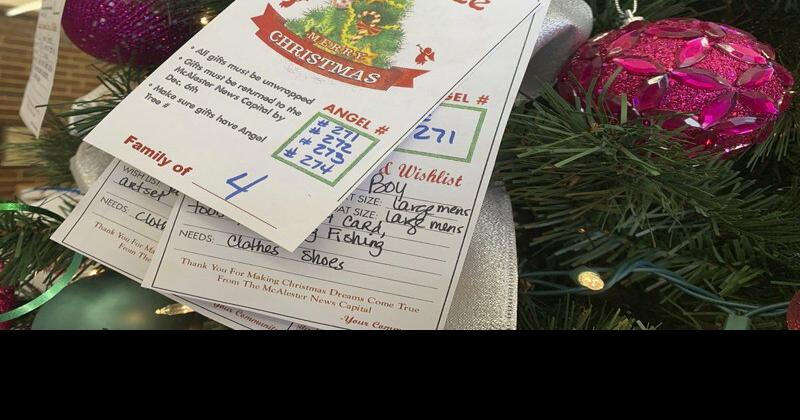 Nearly half still available on Angel Tree | Local News | mcalesternews.com