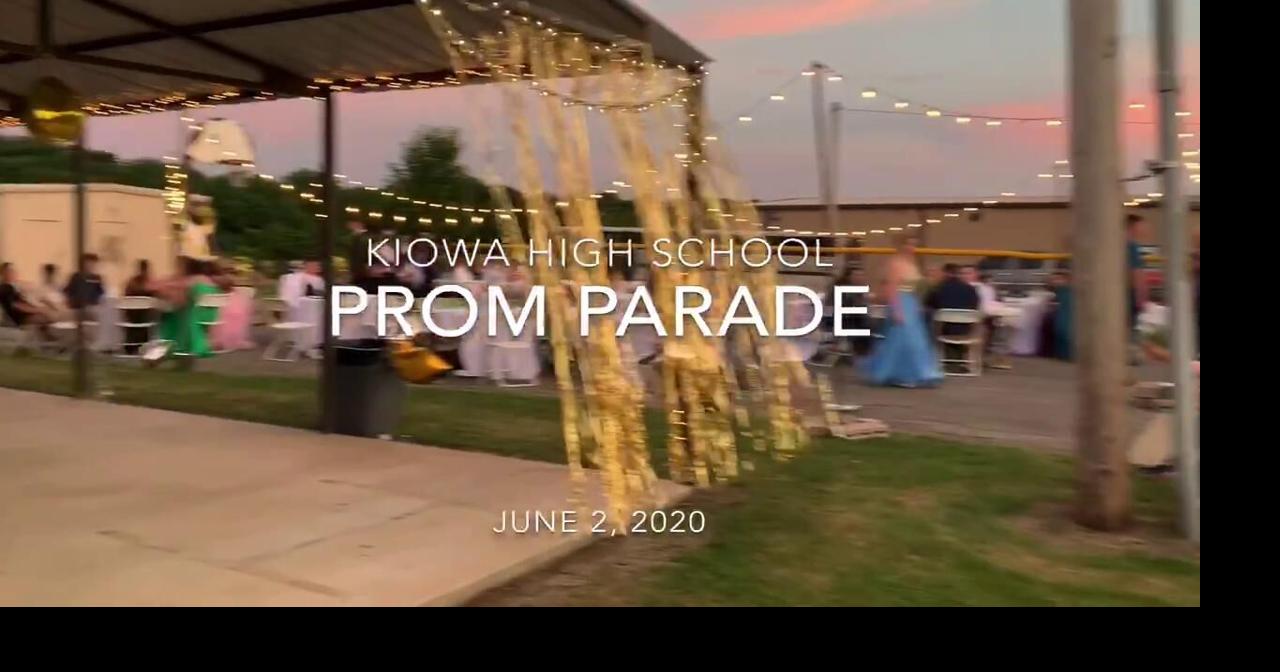 VIDEO: Kiowa High School prom parade | Covid-19 | mcalesternews.com