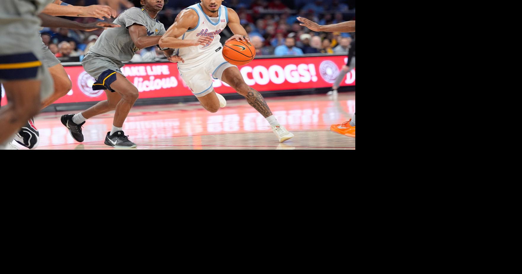 Milos Uzan's 17 points leads No. 7 Houston in 77-48 win over West ...