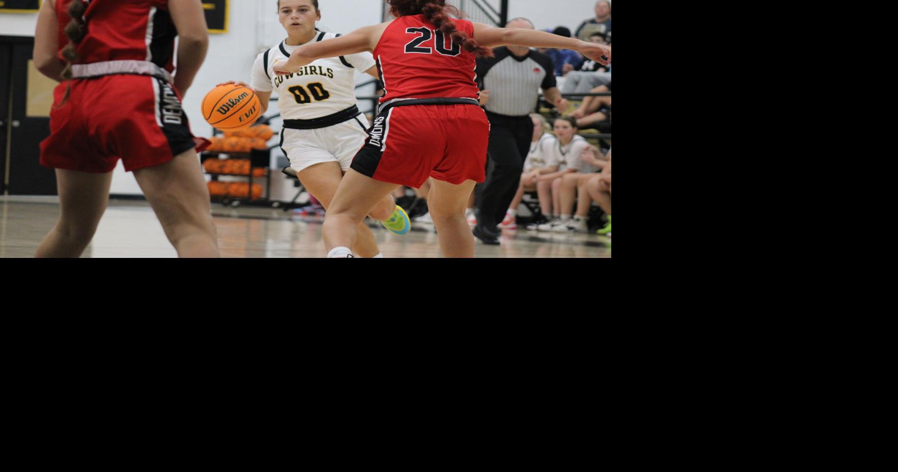 GIRLS BASKETBALL: Kiowa edges Crowder in nail-biting finish | Sports ...