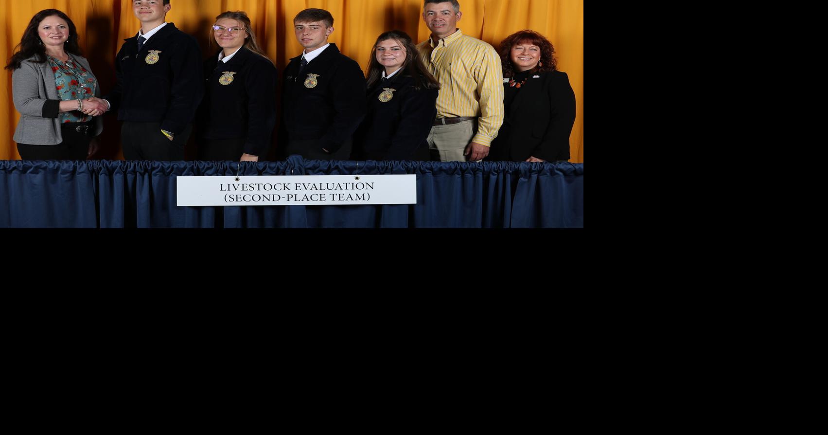 Hartshorne FFA places second at State FFA Livestock Evaluation Career Development Event | News ...