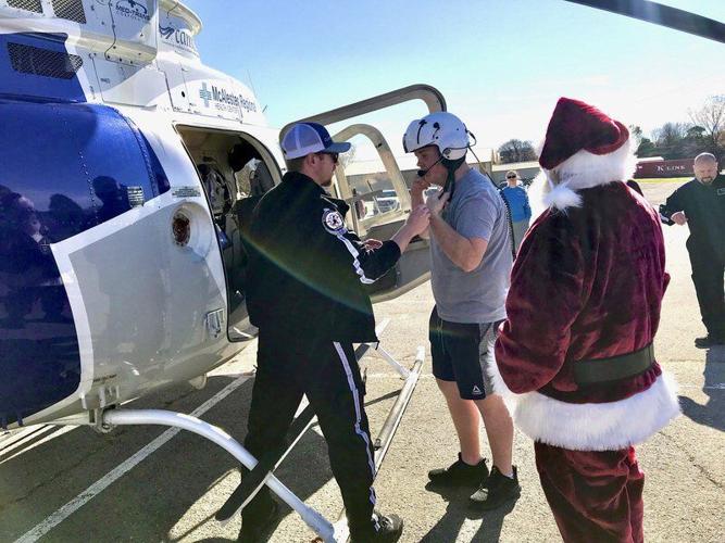 AirCare crew surprises McAlester student with flight in brother's honor ...