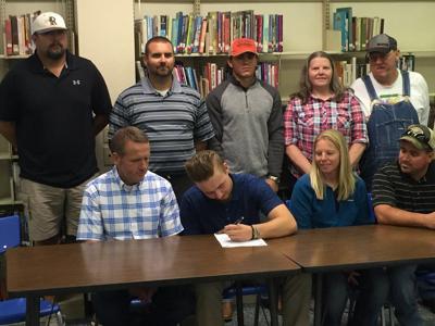 Hartshorne's Blake Tubbs signs with Rose State baseball | Sports ...