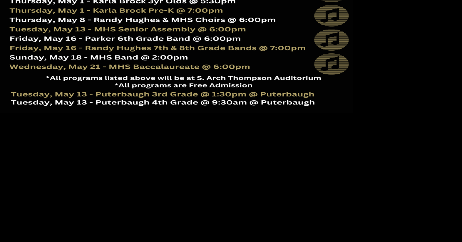 BRIEFLY: MPS announces spring program schedule | News | mcalesternews.com