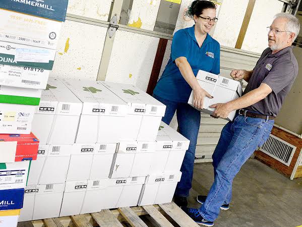 Paper drive stacks on the savings | Local News | mcalesternews.com