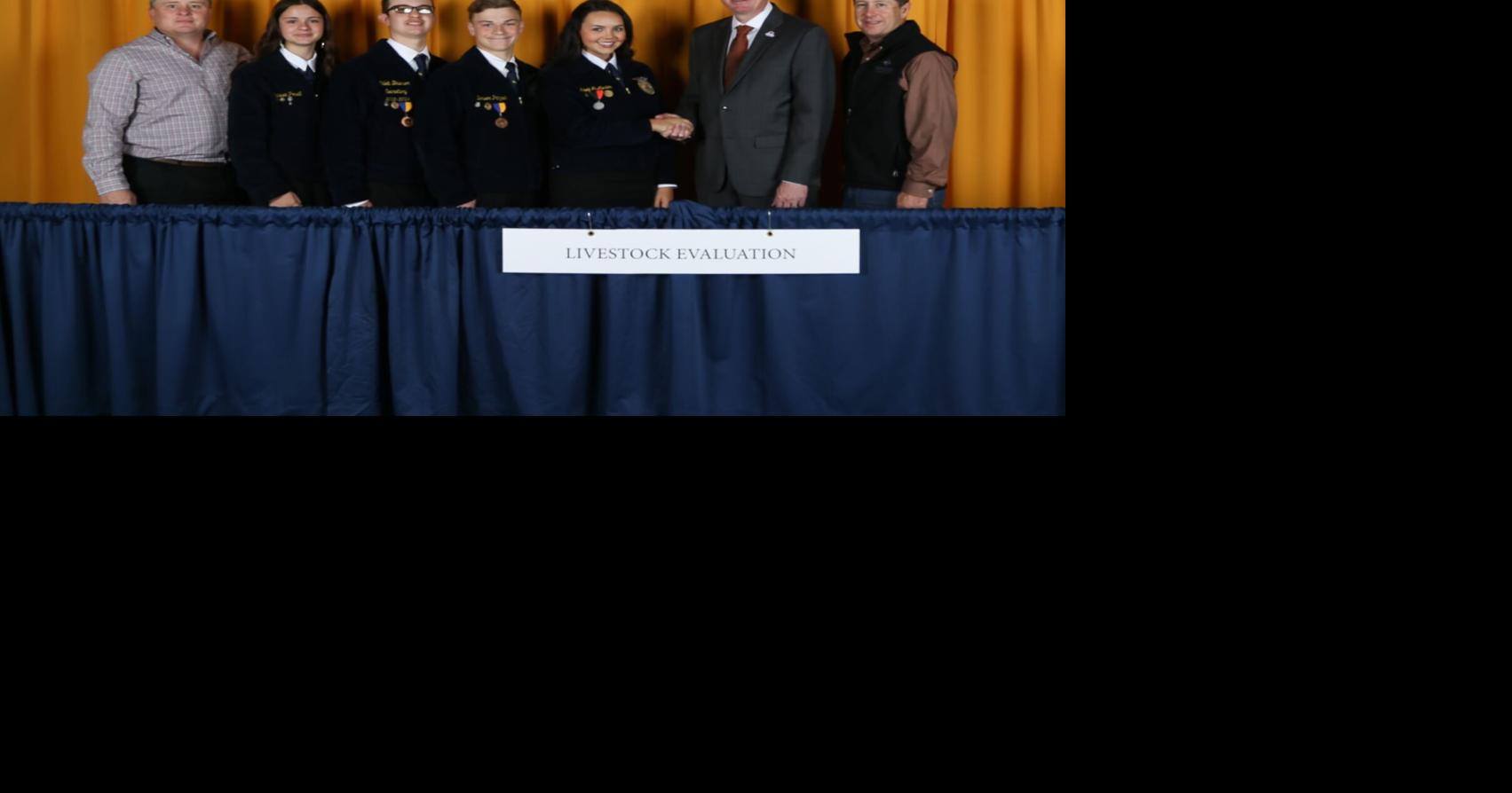 Wilburton FFA wins State FFA Livestock Evaluation Career Development Event | News ...