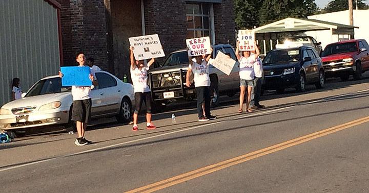 Quinton police chief speaks to dismissal | News | mcalesternews.com