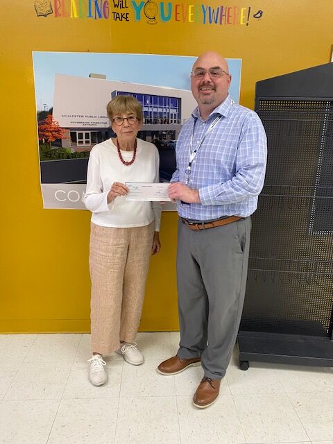 Friends of the Library present nearly $88,000 for McAlester Public ...