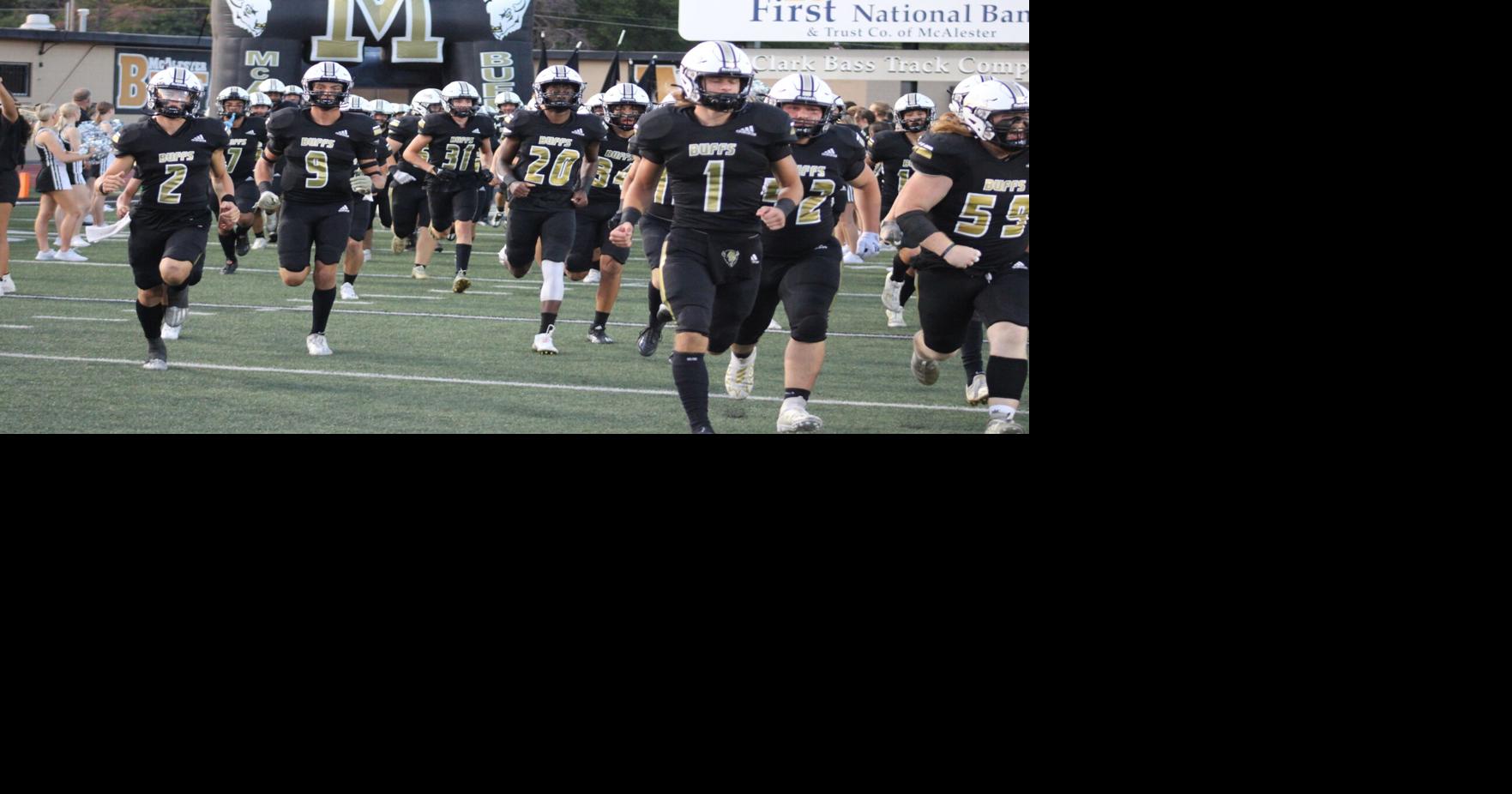 HS FOOTBALL: McAlester ranked first in 5A ahead of district play ...