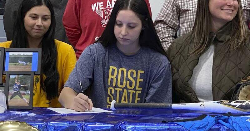 HS SOFTBALL: Pittsburg's Camryn Graham signs with Rose State | Local ...