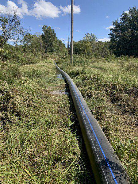 Broken water line being replaced; water tanks filling | Local News ...