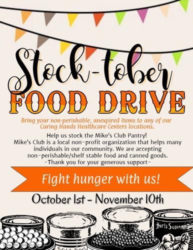 5 THINGS TO KNOW: How to donate to Caring Hands’s Stock-tober food ...