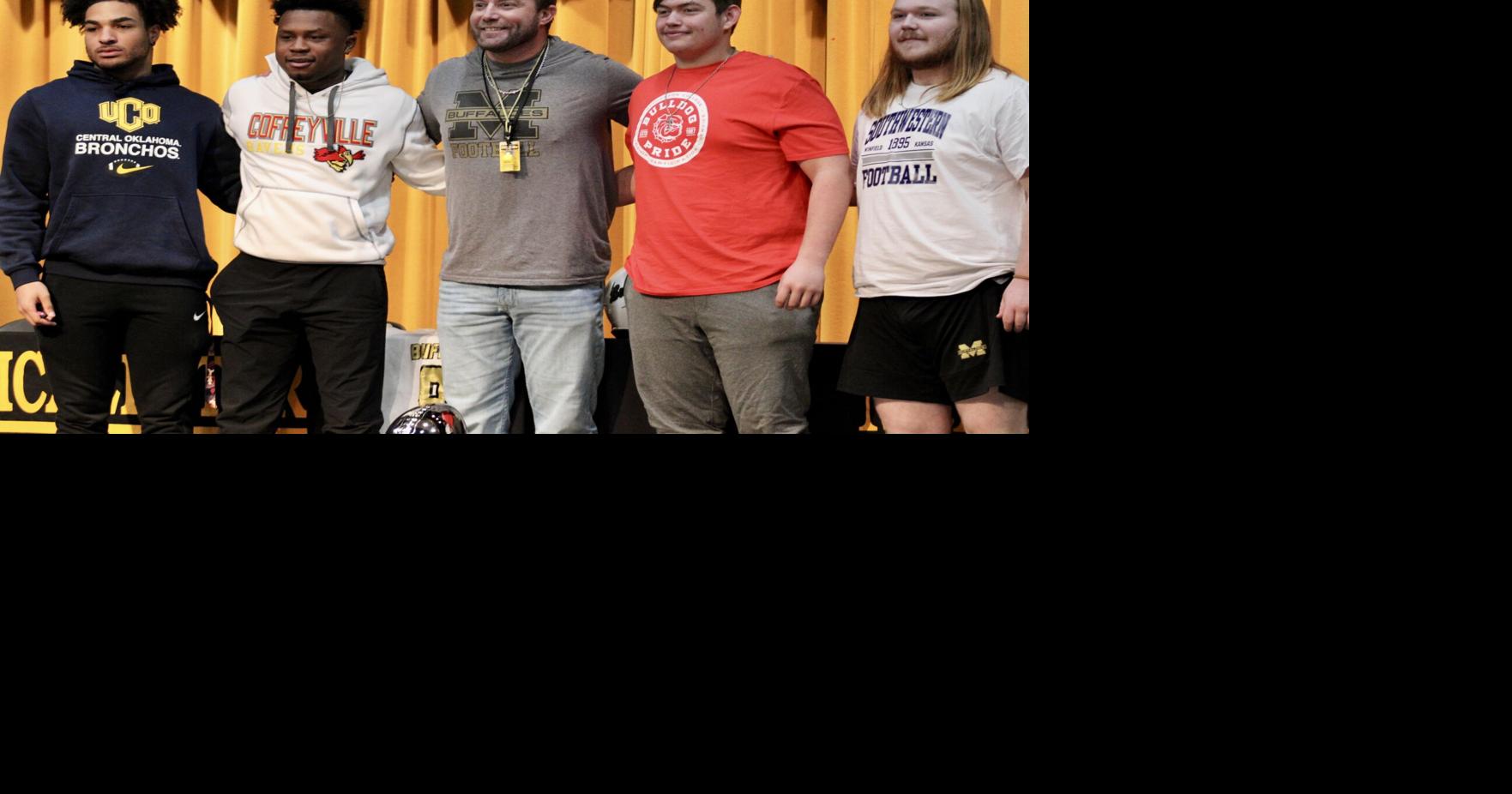 Four Buffs sign to play college football | Sports | mcalesternews.com