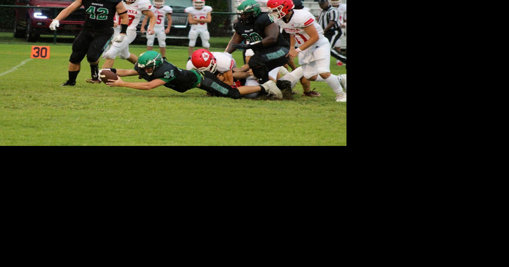 HS FOOTBALL: Quinton battles in rain-soaked season opener | Sports ...