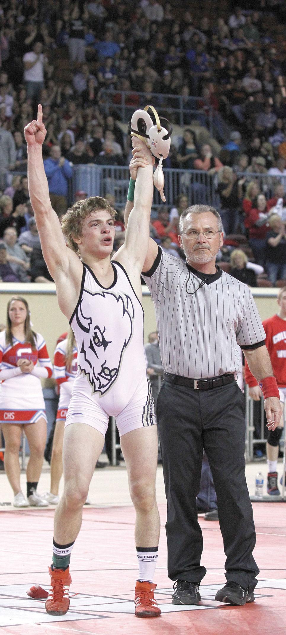 Donald Cannon wins state wrestling title | Local Sports | mcalesternews.com