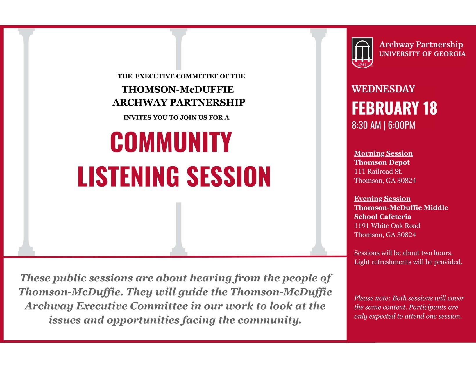 Archway Invites Community to Listening Session | News ...