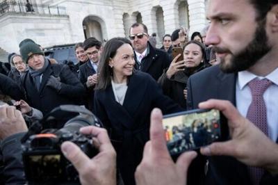 Venezuela's Machado says she 'presented' her Nobel medal to Trump ...