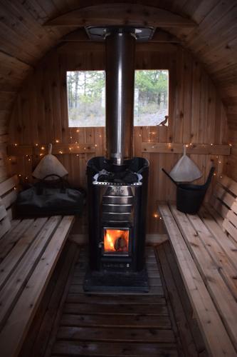Selkie Sauna interior | | mdislander.com