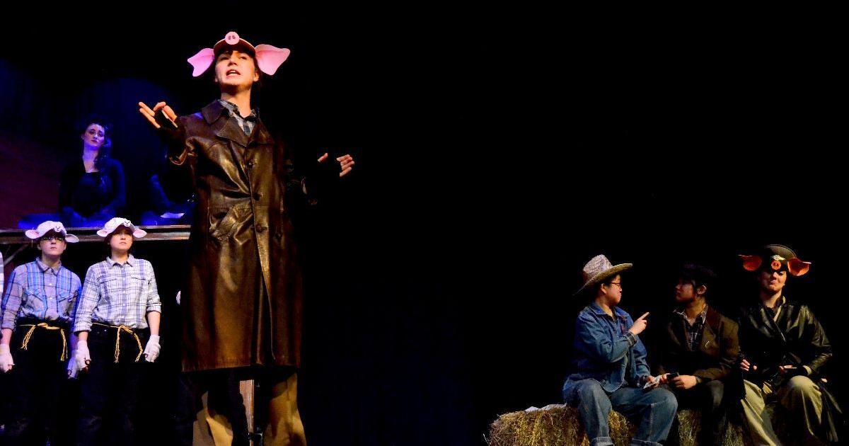 Students behave like animals! High school stages ‘Animal Farm ...