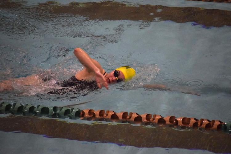 MDIHS girls finish third in the state at swim and dive championships ...