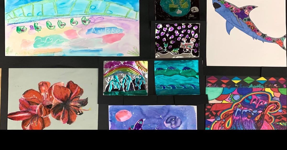 Student artwork on display at Northeast Harbor Library | Arts & Living ...