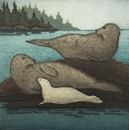 Biologist-turned-artist to talk about collagraphs at the Gilley ...