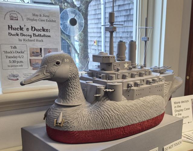 Huck’s Ducks set sail at the library: Exhibit and talk with artist ...