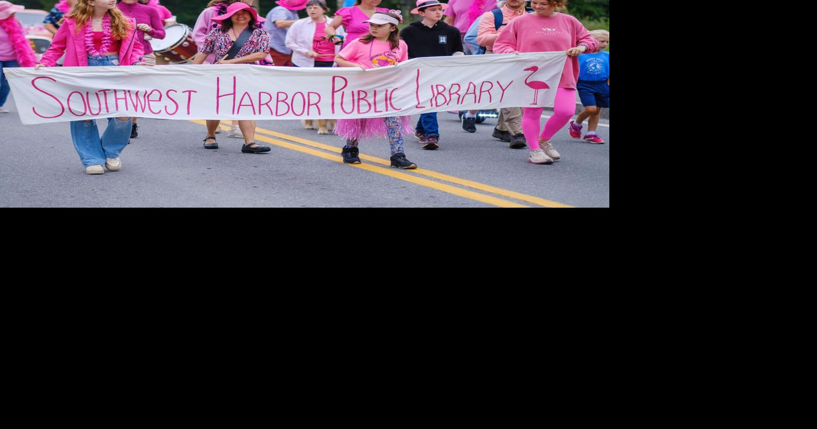 March in Flamingo Festival with Southwest Harbor Public Library ...