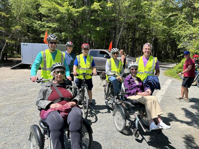 88-year-old enjoys trike ride in Acadia | News | mdislander.com