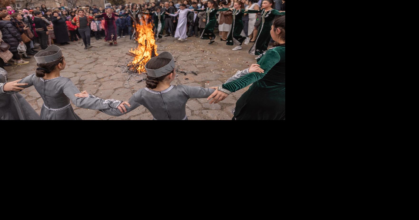 Celebrating the holiday "Trndez" in Armenia, | | mdislander.com
