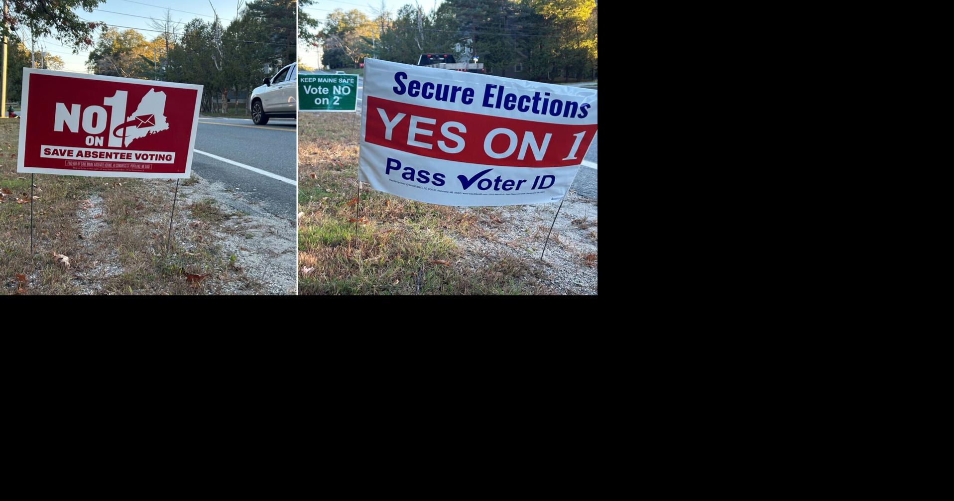 Ballot guide: Question 1 — Changes to Maine election laws | Politics ...