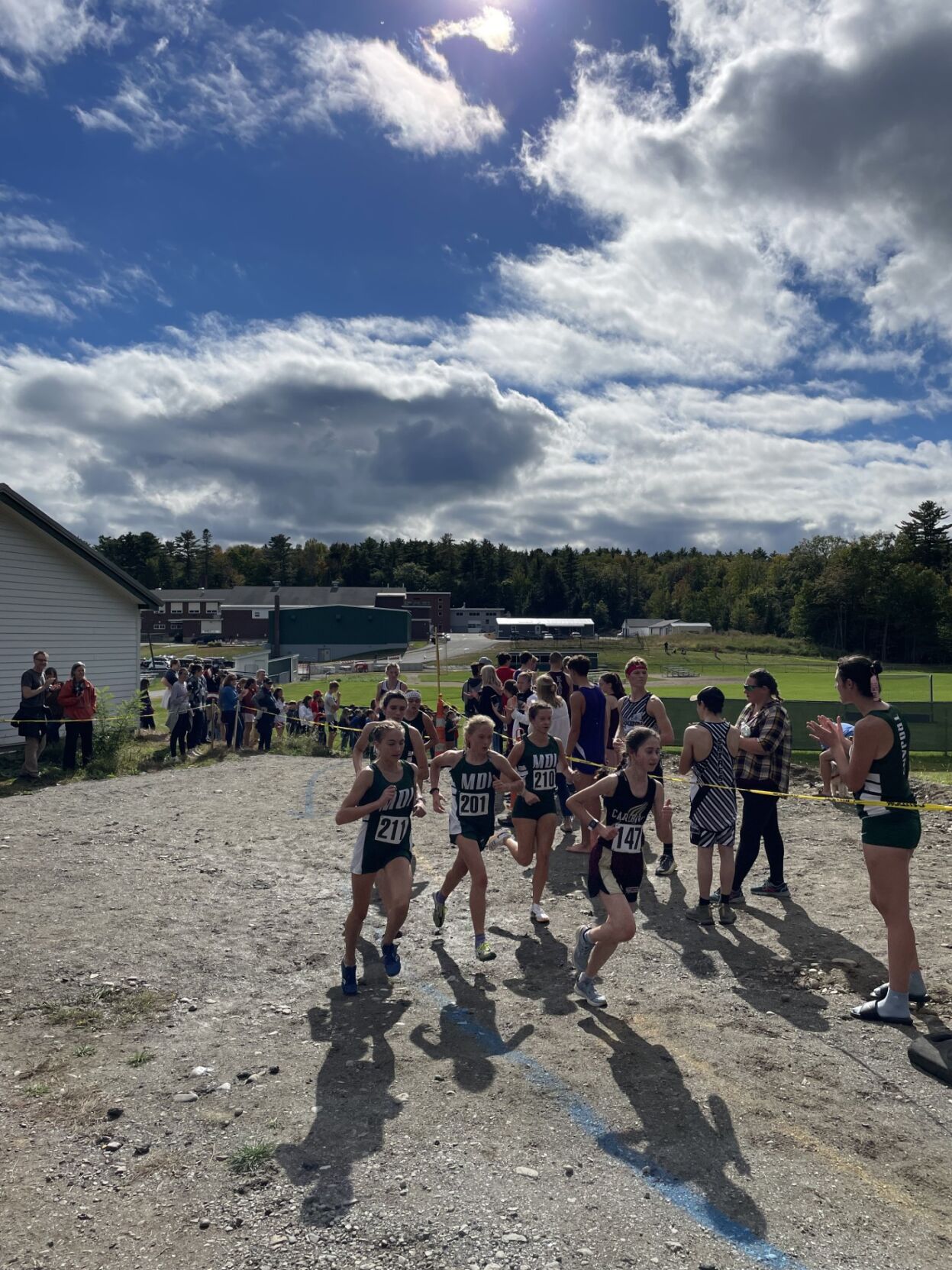 Cross country: MDI girls win third team victory at Old Town | Cross ...