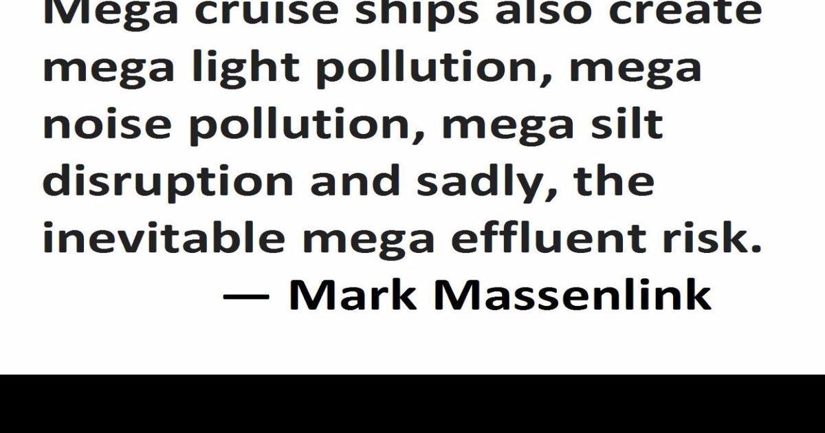 Mega risk | Letters To Editor | mdislander.com