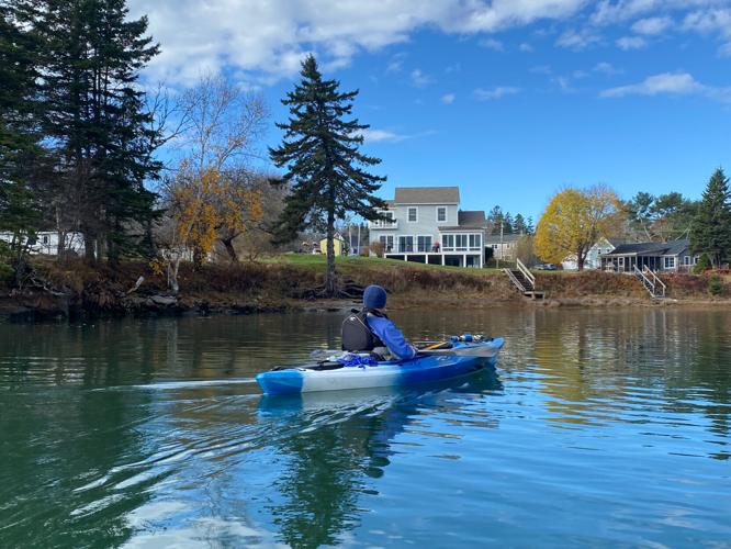 Bass Harbor man is on his 300th paddle this year ... and counting ...