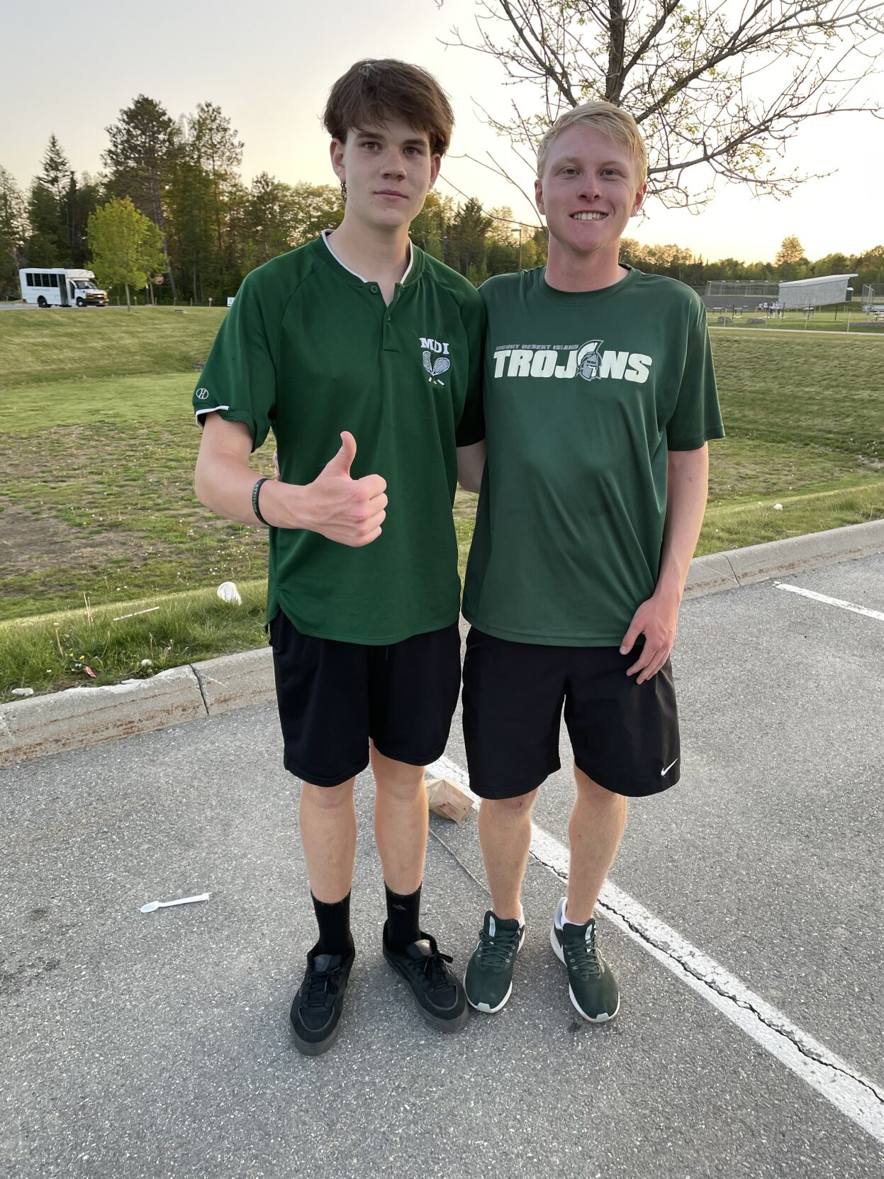 Athletes of the Week: MDI High School doubles team | Tennis ...