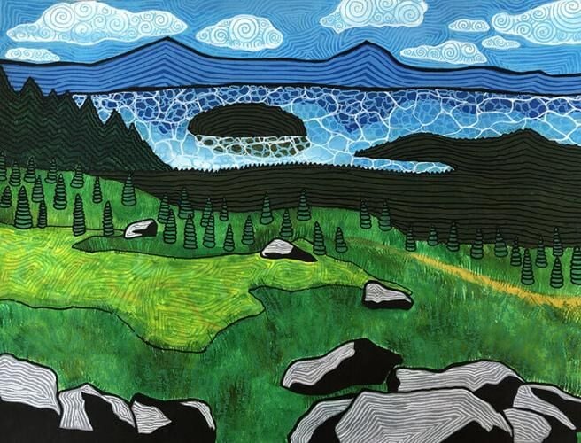 Artist Laura Markey to exhibit at the Northeast Harbor Library ...