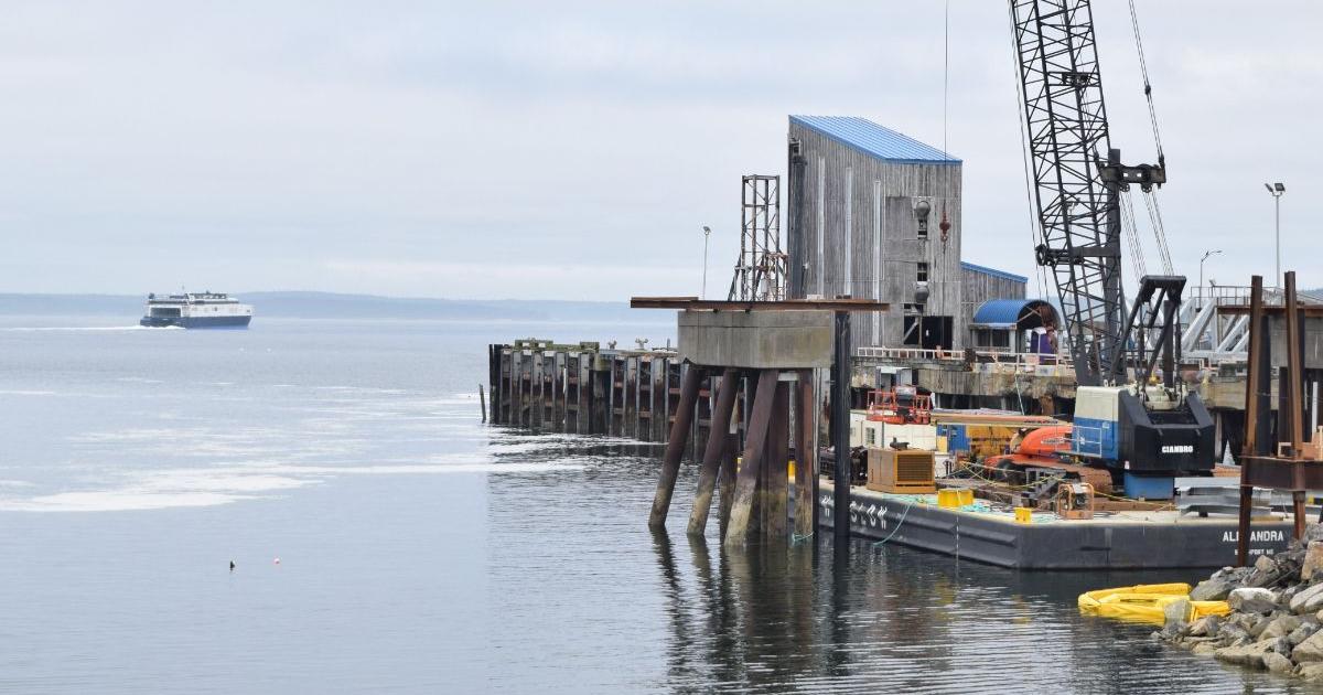 CAT makes quick visit as ferry terminal work continues | News ...