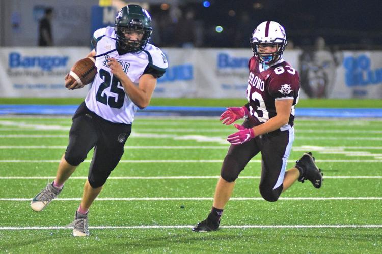 MDI football rolls past Orono at UMaine for 1st 8-man win | Football ...