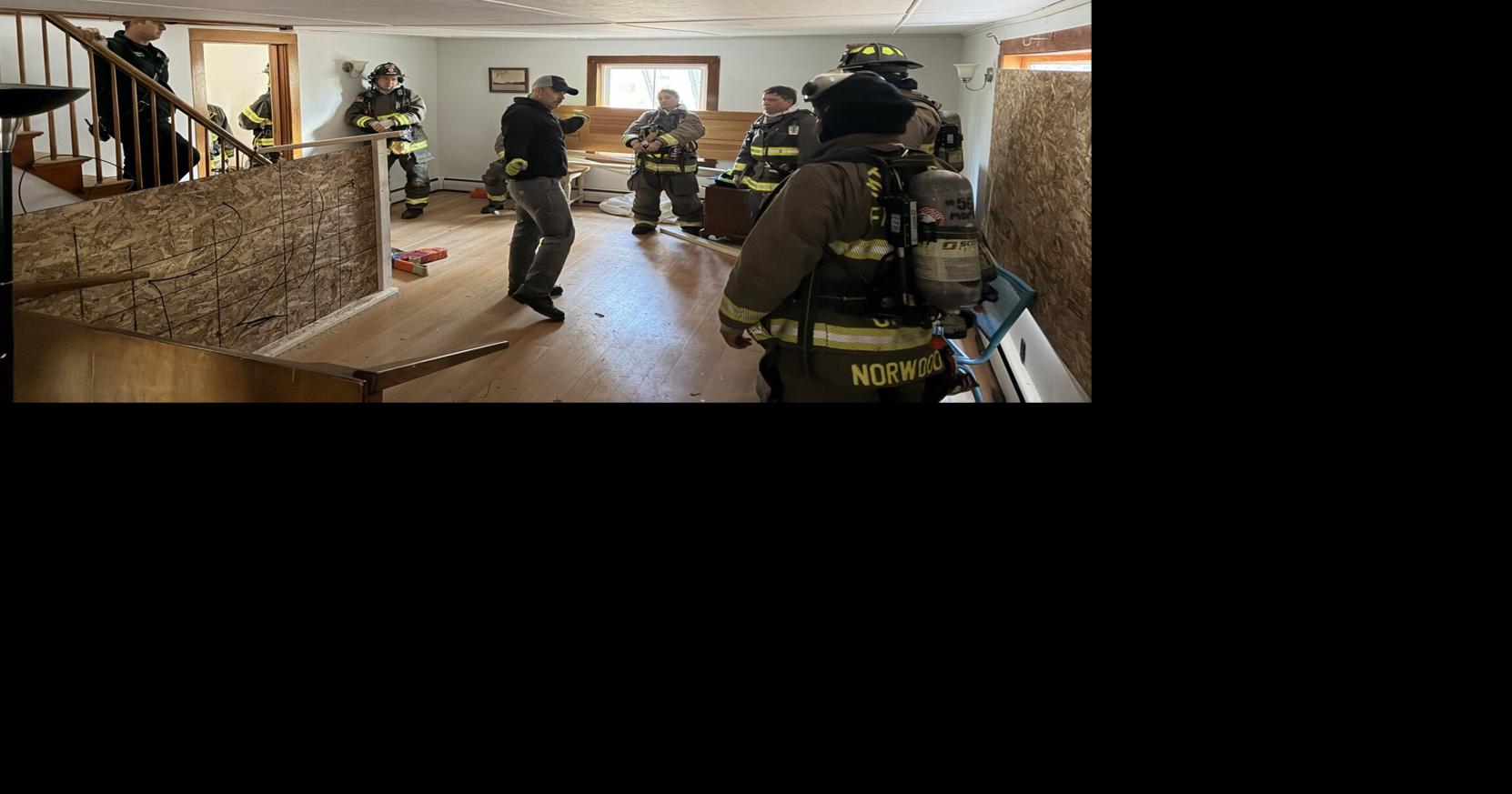 Mount Desert, Southwest and Ellsworth fire departments practice in real ...
