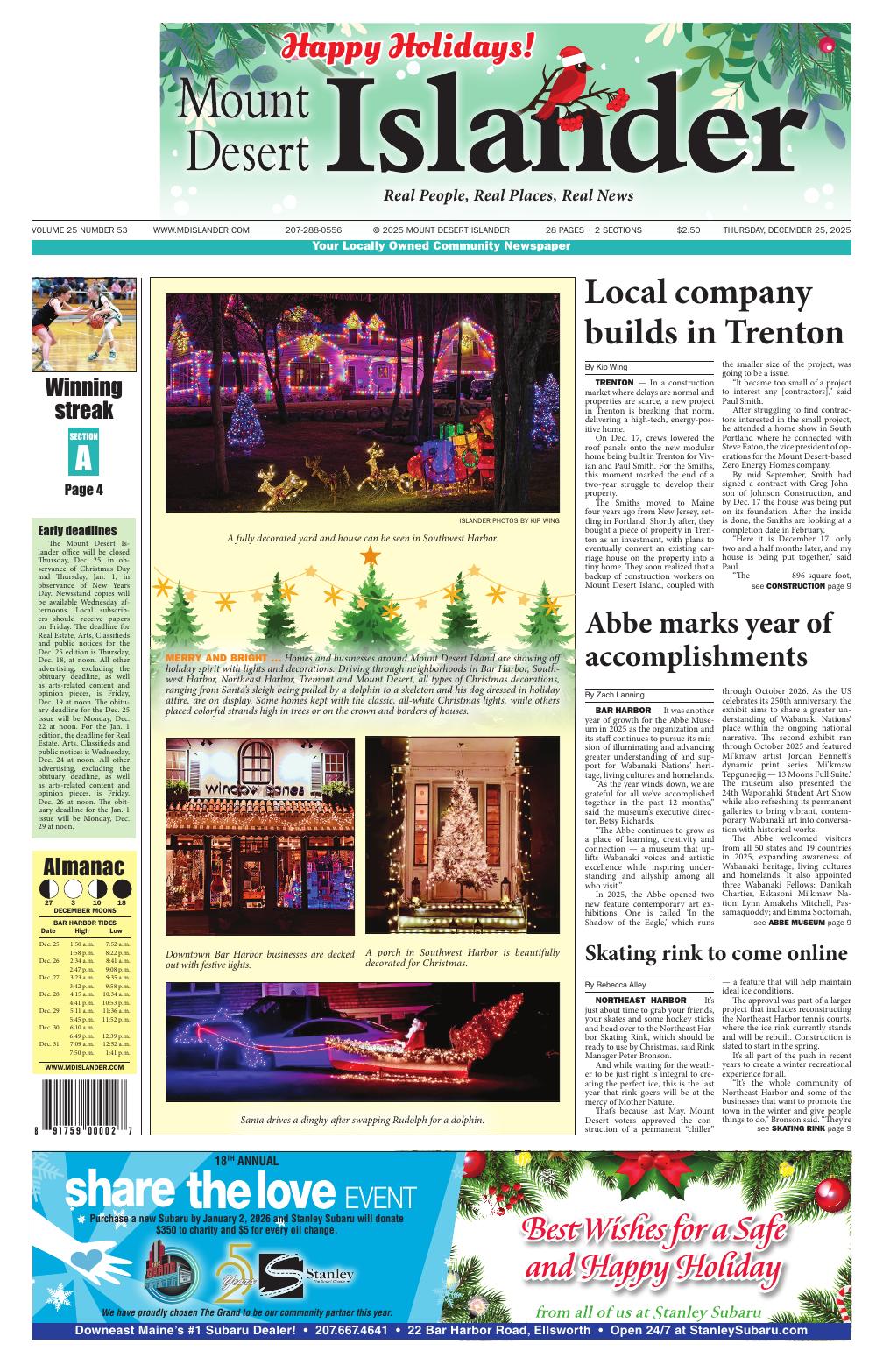 Page A1 | Digital Edition | mdislander.com