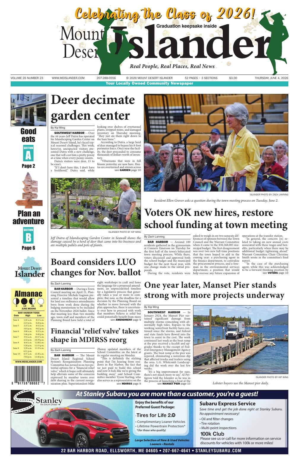 Page A1 | Digital Edition | mdislander.com