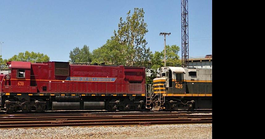 Locomotive on display at French Creek Valley Railroad Historical ...