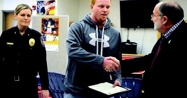 Cochranton High School senior honored for fast action to aid accident ...
