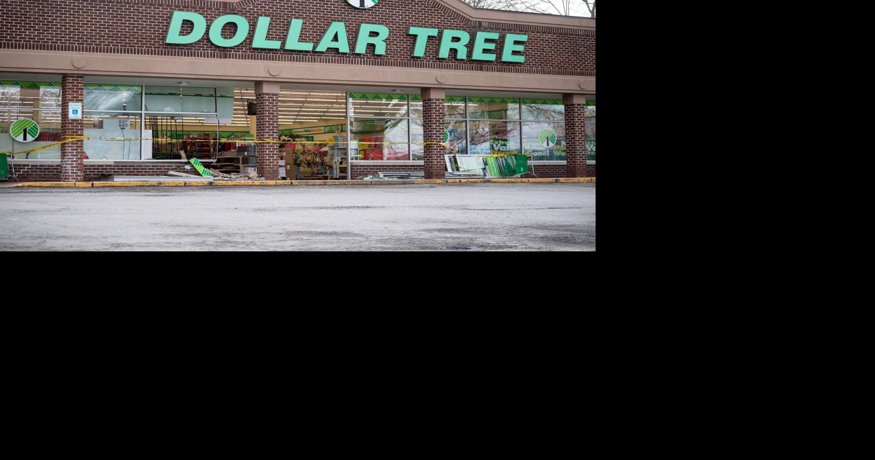 Car crashes through front doors of Hermitage Dollar Tree store | News ...