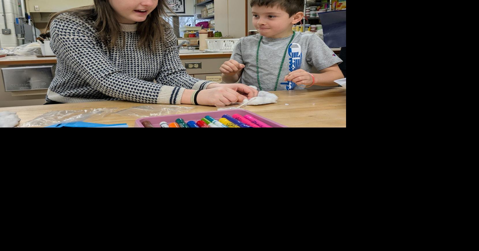 Abominably adorable: Art project brings Cochranton students together ...