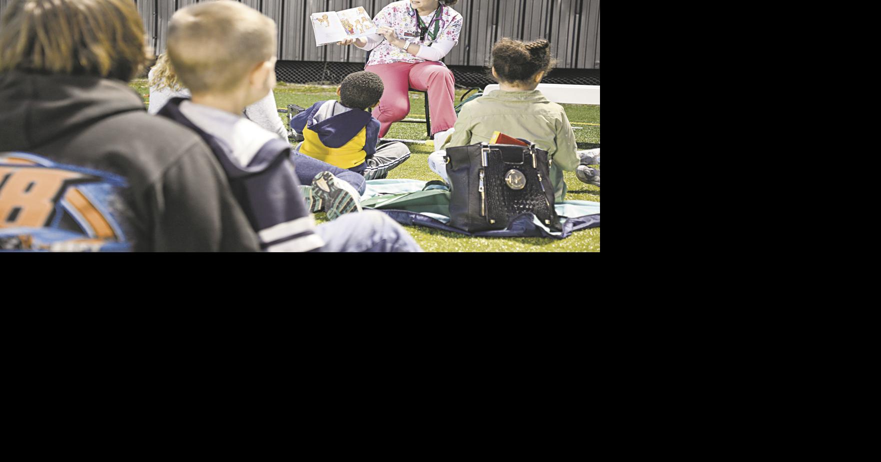 Bender Field transformed to a new 'game' for one night — reading ...