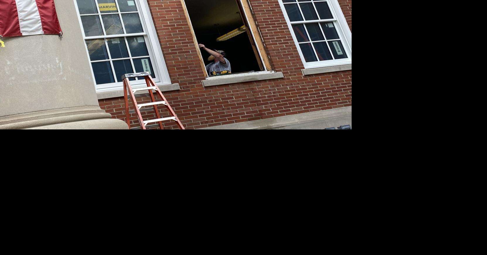 County courthouse window upgrade starts | News | meadvilletribune.com
