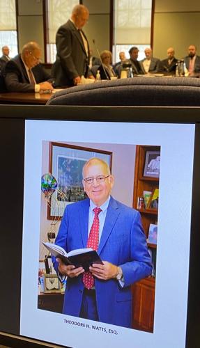 County court, legal community honor Ted Watts in special session | News ...